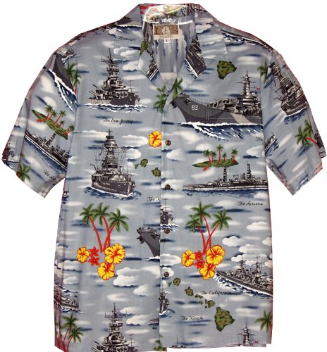 RJC Mens Battleships Shirt – AlohaClothes