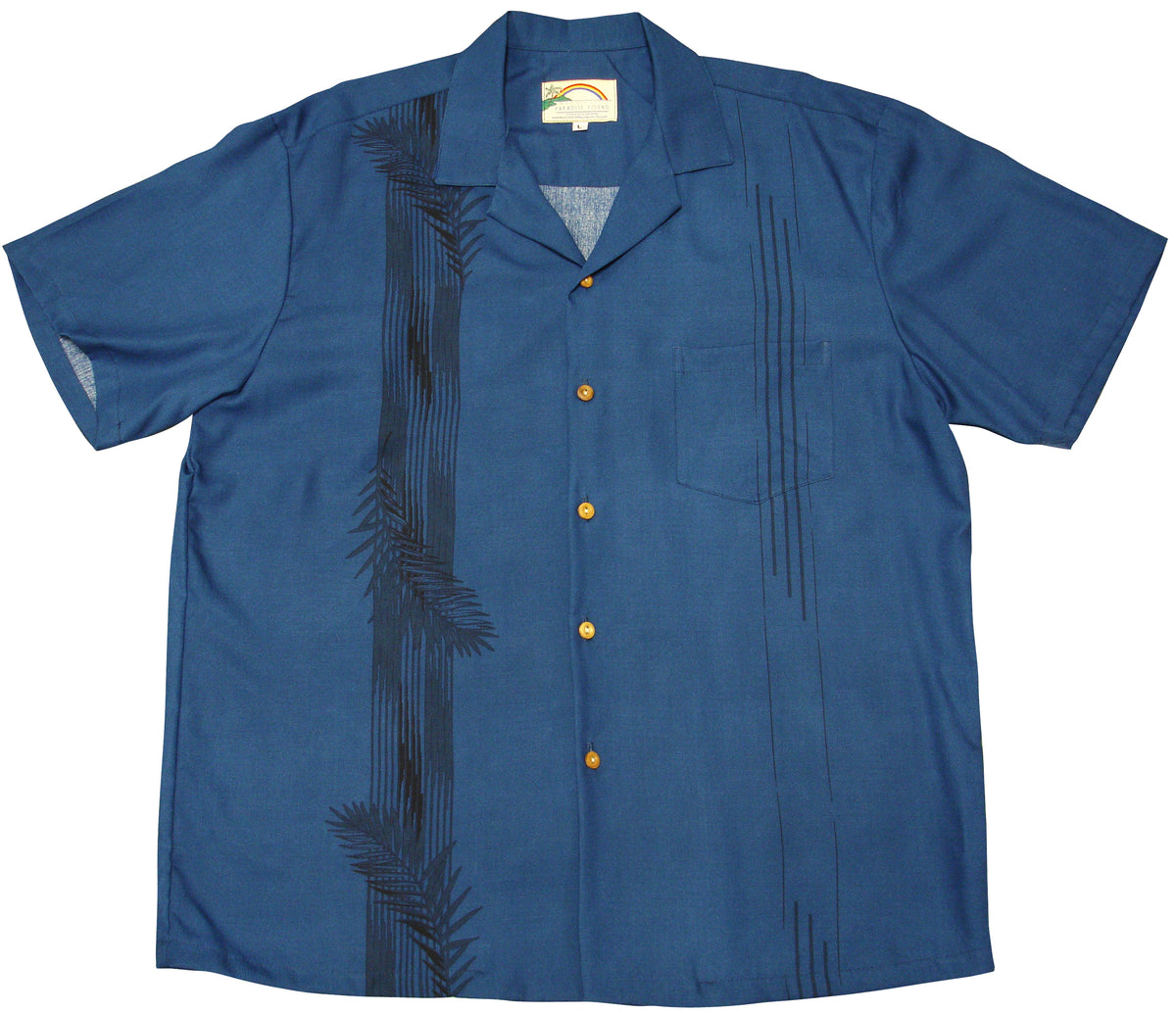Paradise Found Men's Palm Shadow Hawaiian Shirt – AlohaClothes