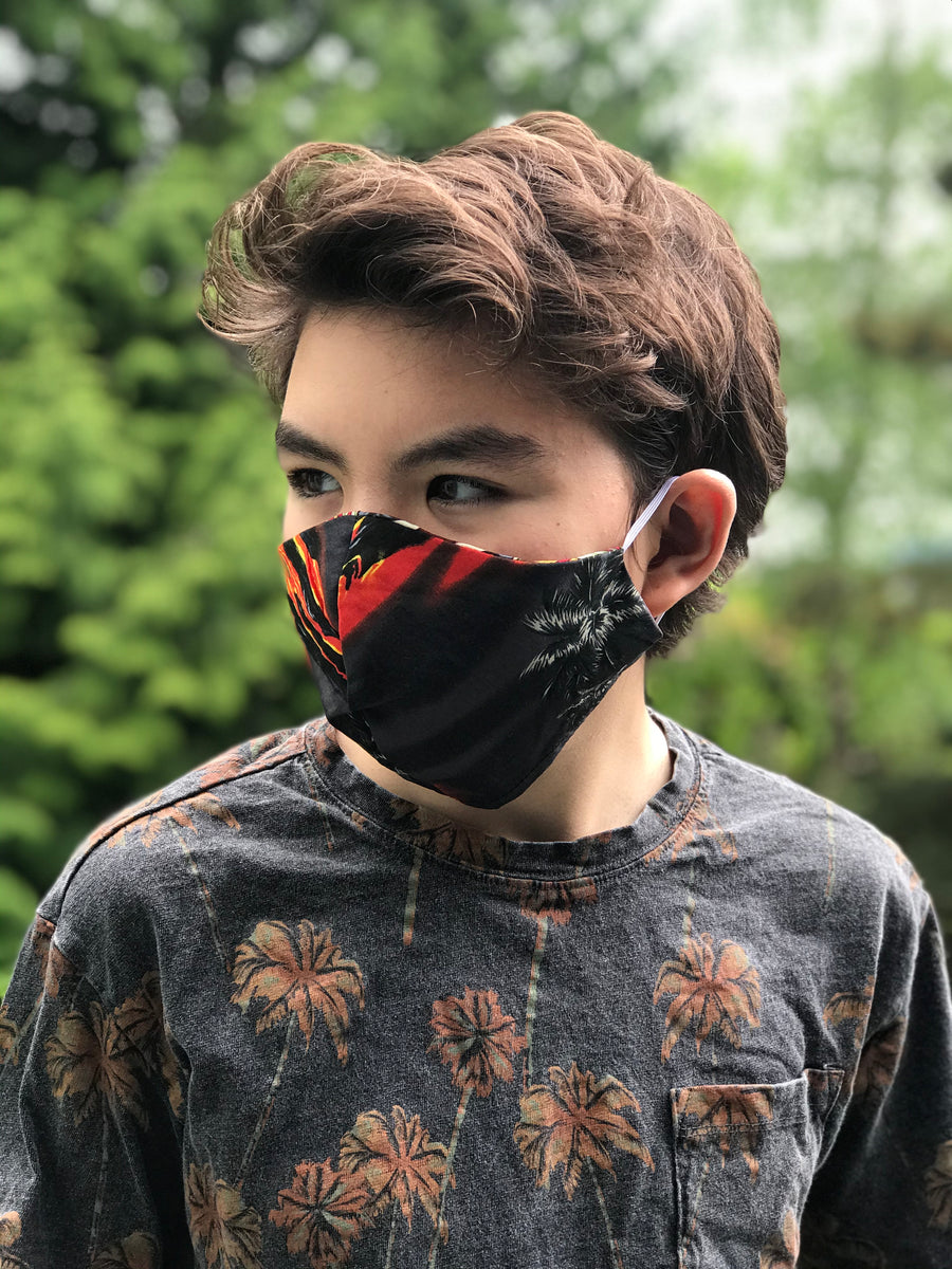 RJC 2 Sided Hawaiian Cotton Face Masks – AlohaClothes